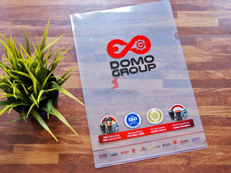 Cetak Map Plastik - DOMO Group | Image Gallery | Sanjaya Mitra Sejati